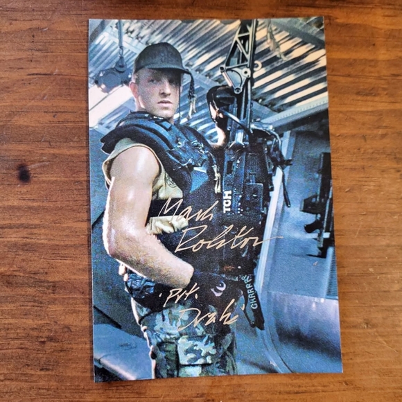 Source Unknown | Other | Mark Rolston Aliens Hand Signed 4x6 Autograph ...